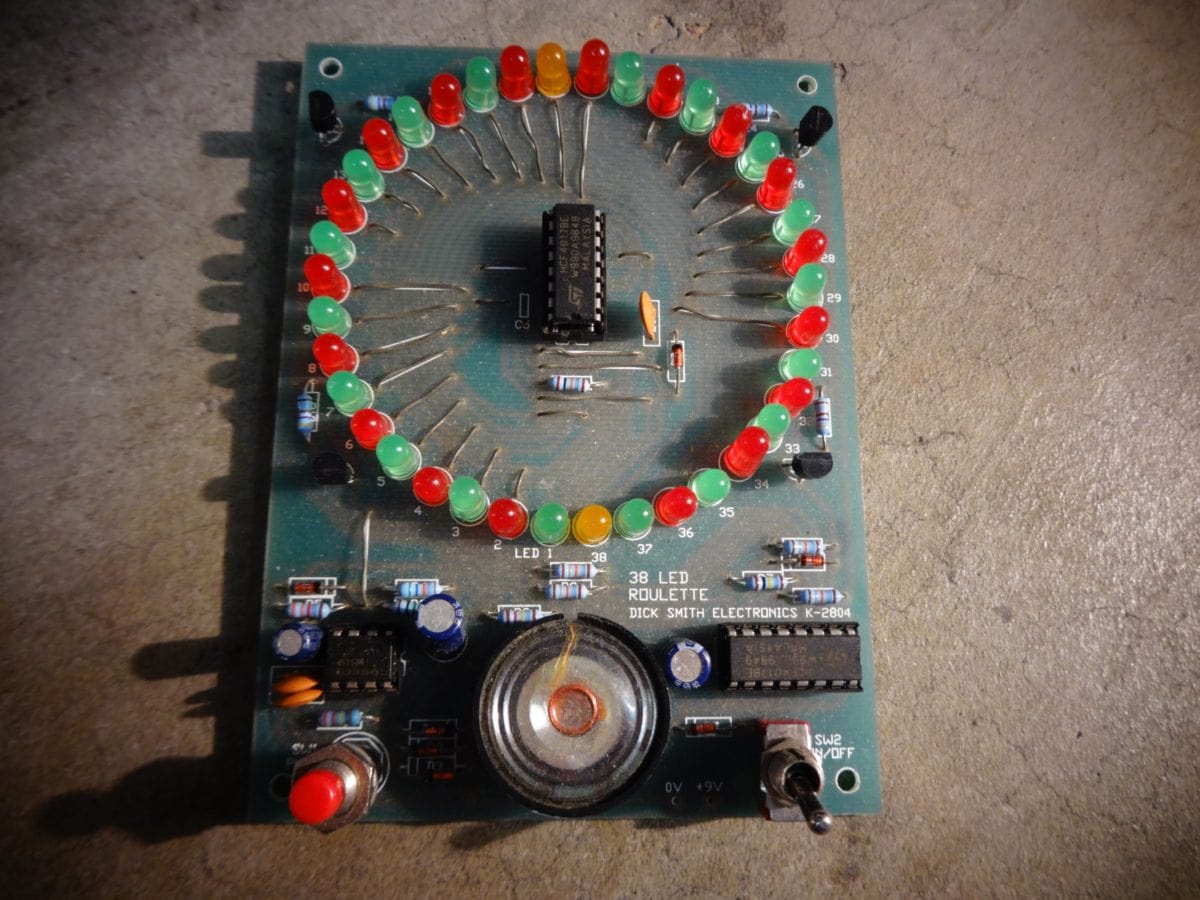 Portable Electronic Roulette - Gray Bright